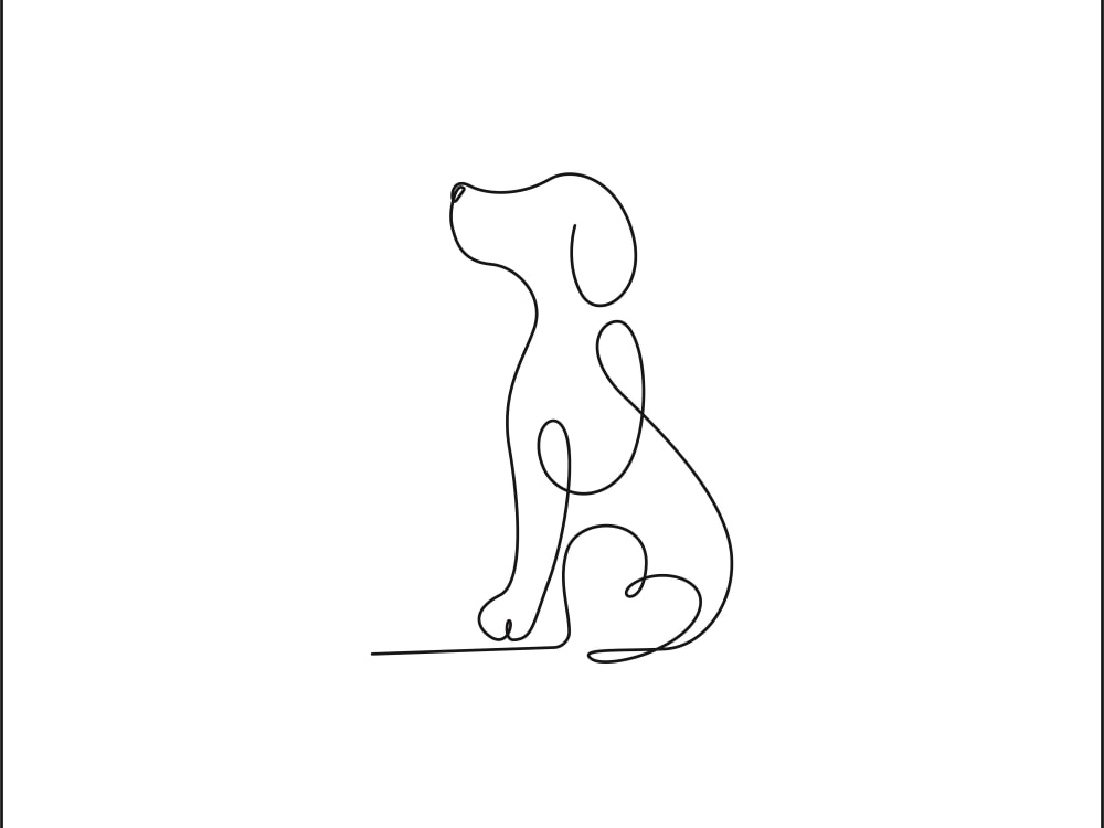 A custom one line art minimalist line art tattoo design for you | Upwork