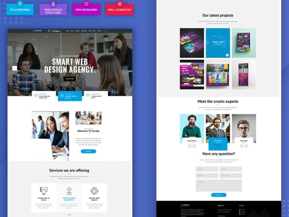Responsive and attractive design. | Upwork