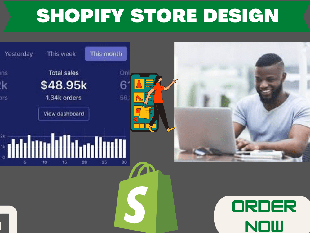 Shopify Store Design and redesign, Shopify developer and Products ...