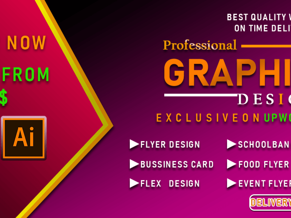 Design of flyers,logos and business cards with high quality | Upwork