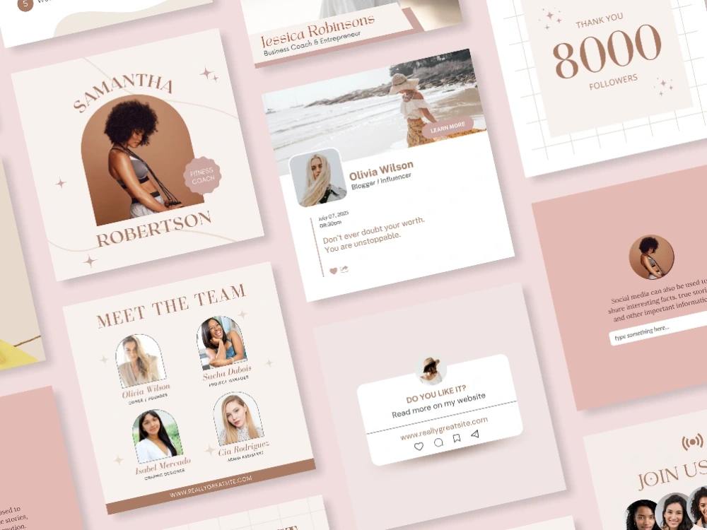 A creative and unique social media post design | Upwork