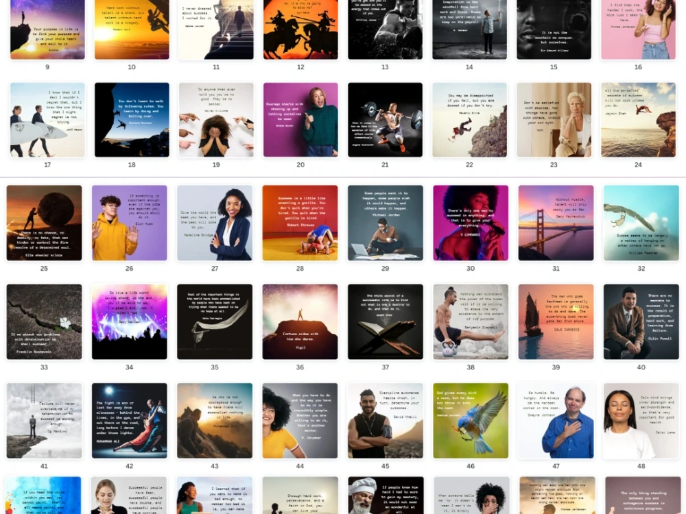 A 100 Canva Template Inspirational Quotes for Work & Productivity | Upwork