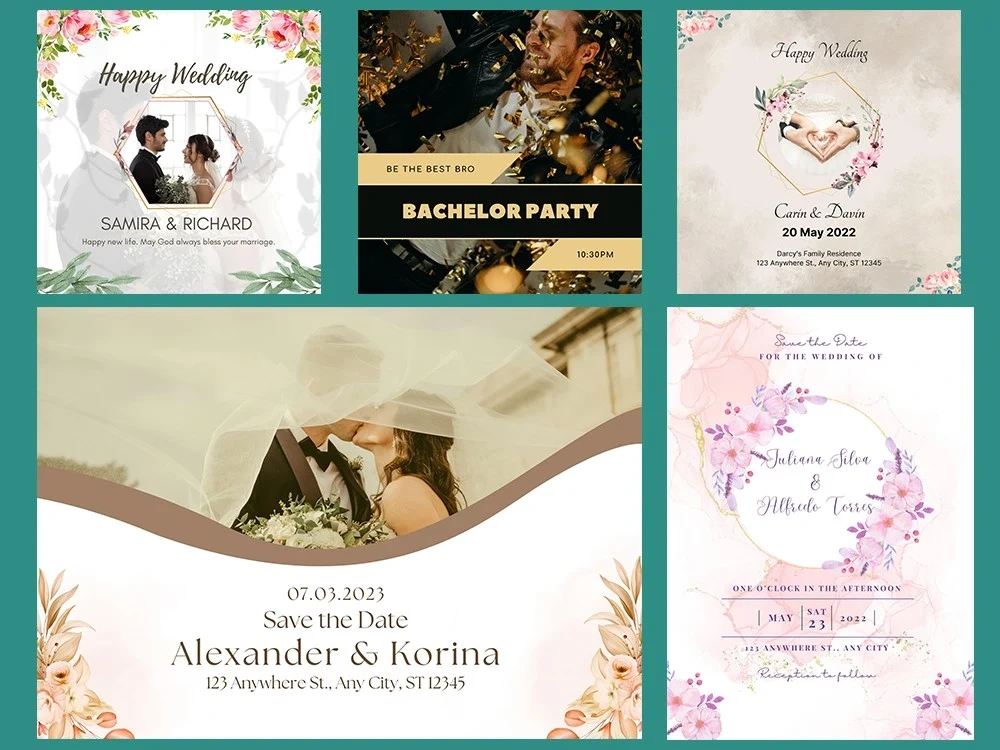 Most amazing postcard and invitation design for any party or event | Upwork