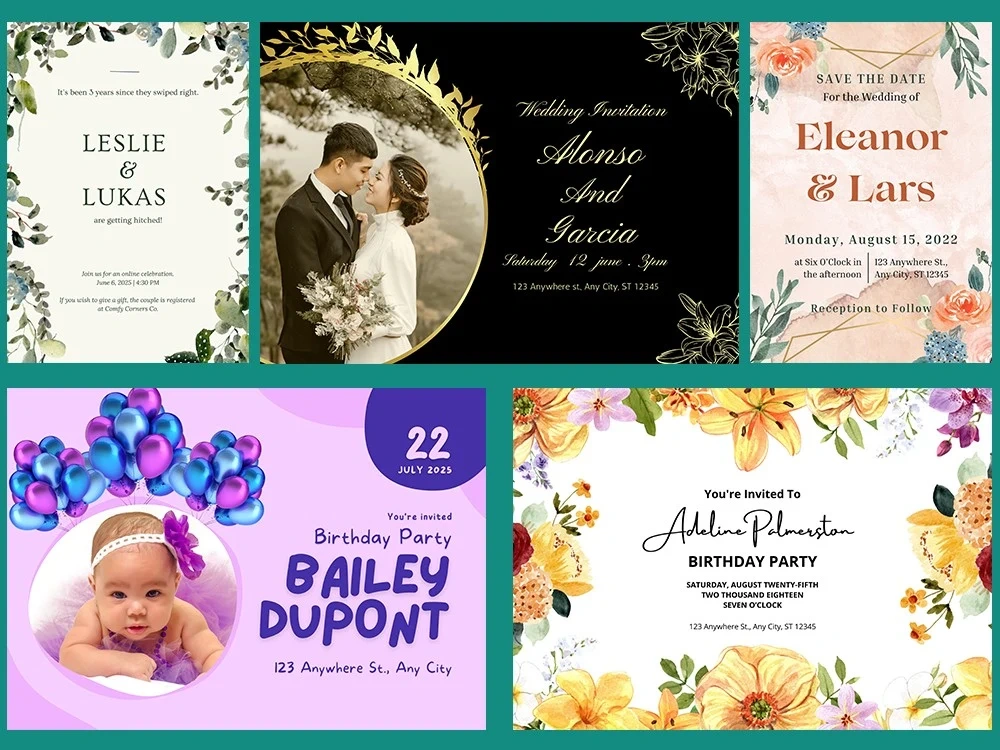 Most amazing postcard and invitation design for any party or event | Upwork
