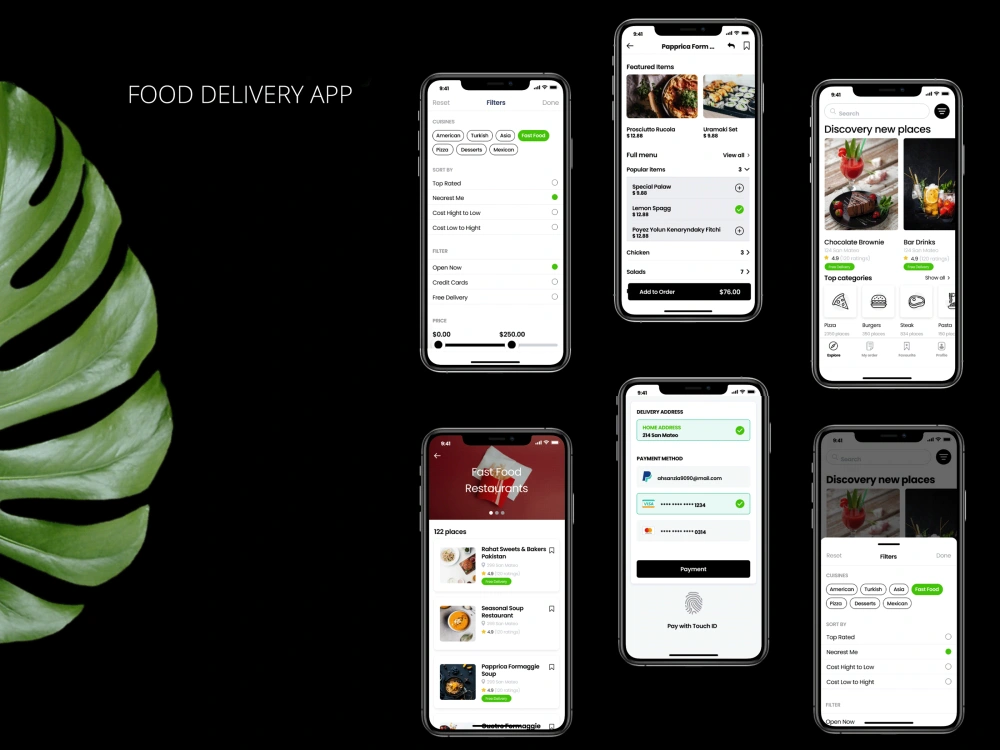 An aesthetically beautiful and user-friendly mobile UI design in Figma ...