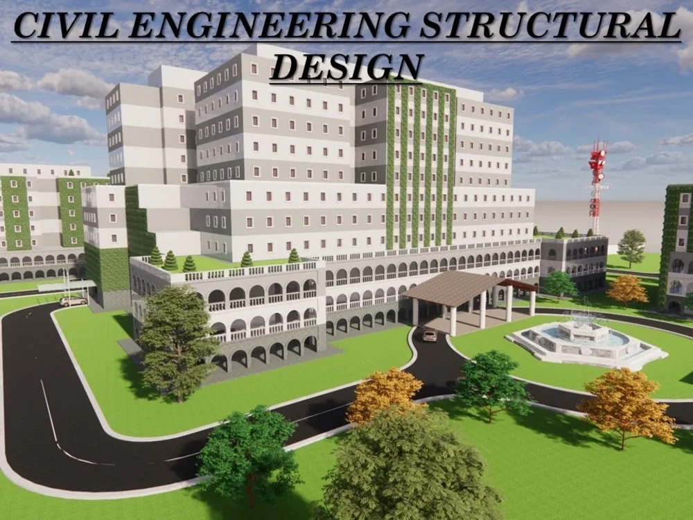 A complete structural design report & detailed drawing for the ...