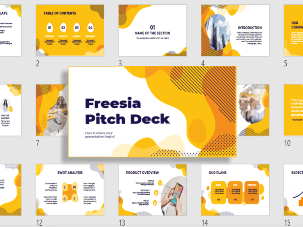 Eye-catching slides for your presentation, pitch deck | Upwork