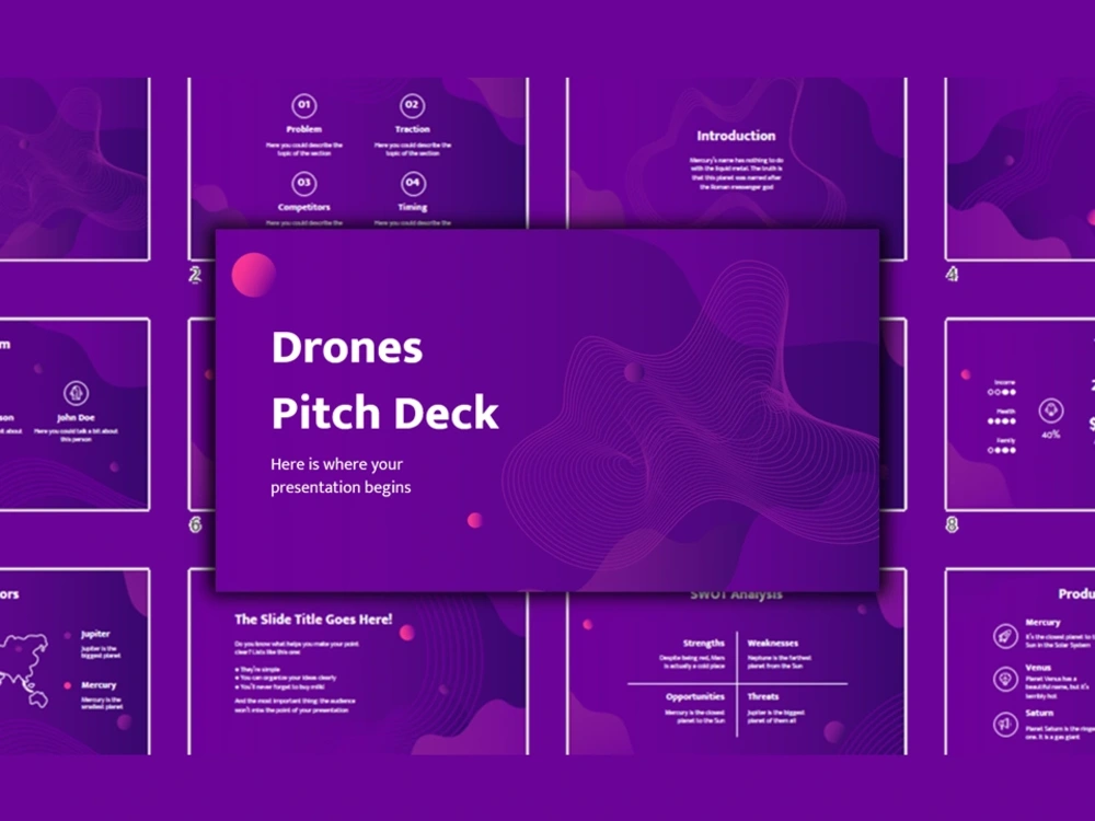Eye-catching slides for your presentation, pitch deck | Upwork
