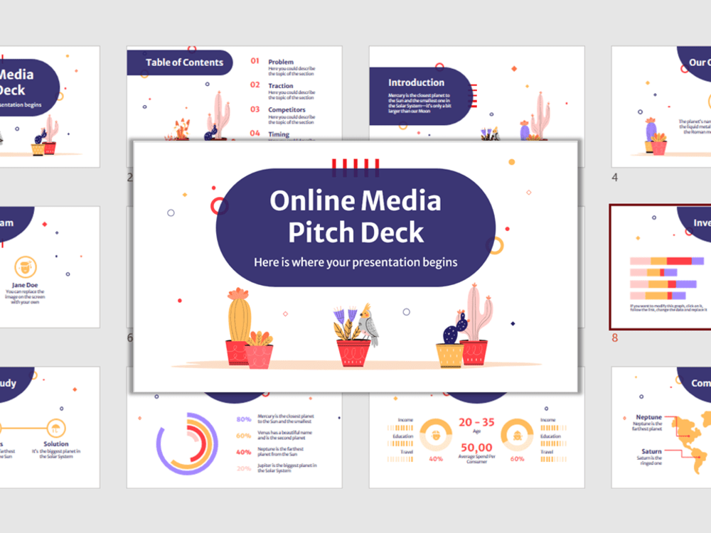 Eye-catching slides for your presentation, pitch deck | Upwork