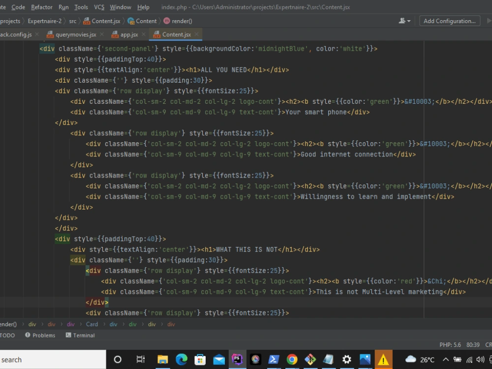 A Dynamic Web App Built With Reactjs Nodejsphp Mongodbmysql Upwork