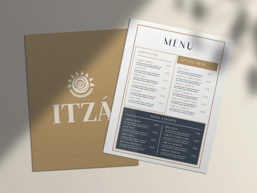 Design modern food, bar, restaurant menu | Upwork