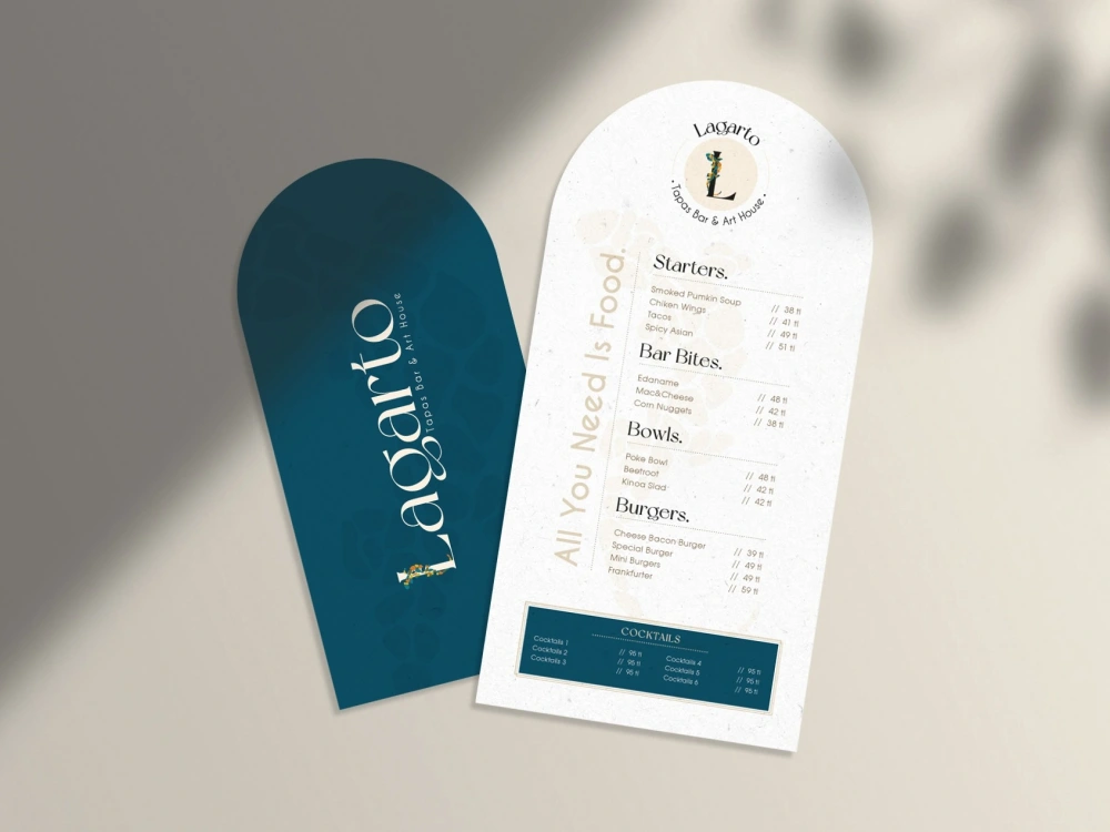 Design modern food, bar, restaurant menu | Upwork
