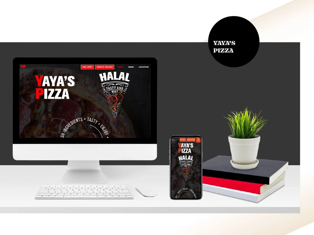 A one page website with landing page created in Webflow | Upwork