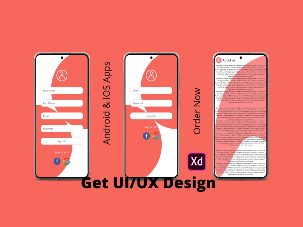 An amazing Android, IOS app UI UX design | Upwork