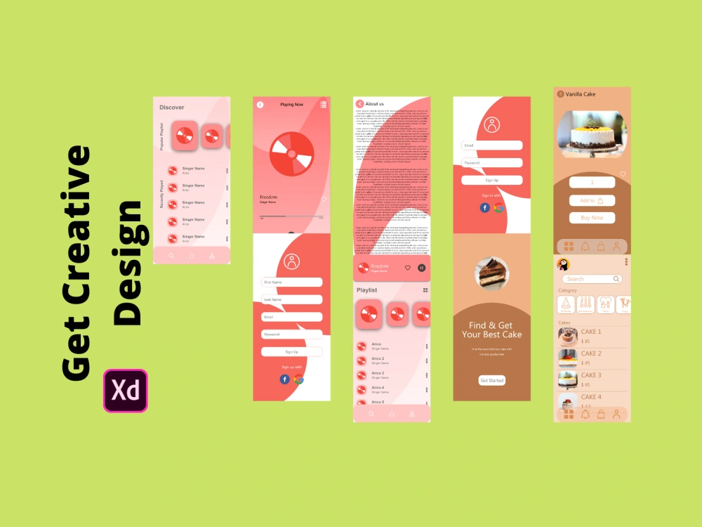 An amazing Android, IOS app UI UX design | Upwork