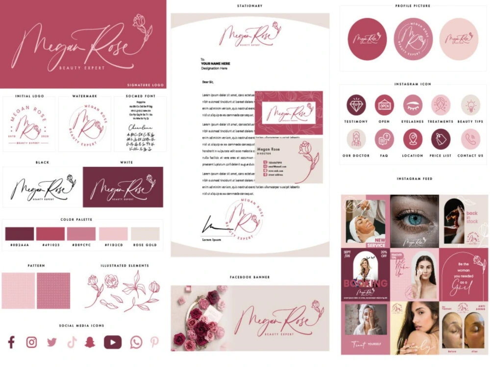 Complete brand identity, with signature logo design and branding | Upwork