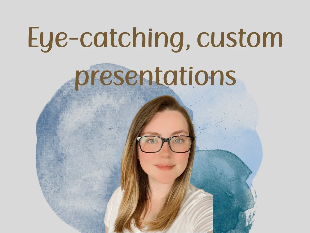 An eye-catching, modern presentation. | Upwork