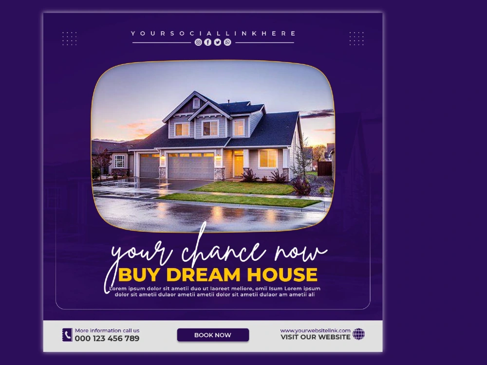 Creative modern and eye catching social media post design | Upwork