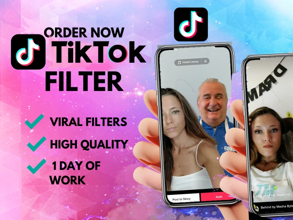 Popular Tik tok filter made in Effect House | Upwork