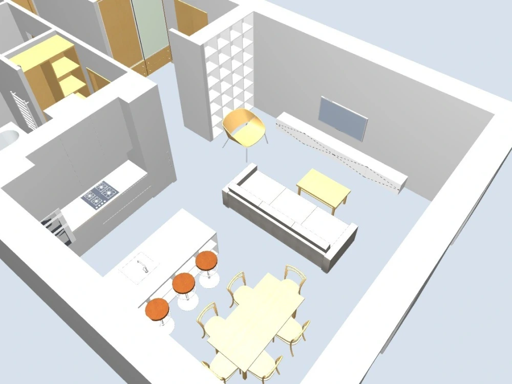 Receive 3-4 layout options for your house, apartment, office, etc. | Upwork