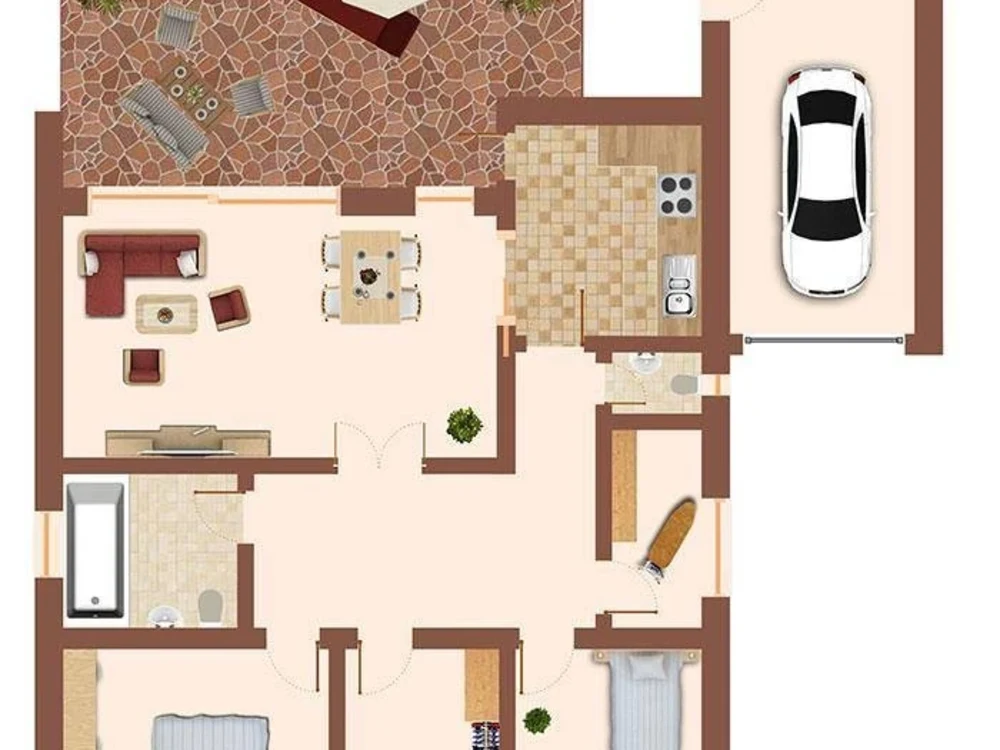Beautiful and realistic floor plans for real estate business | Upwork