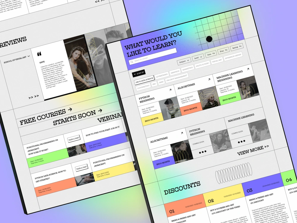 Responsive website UI/UX design, landing page designed in Figma | Upwork
