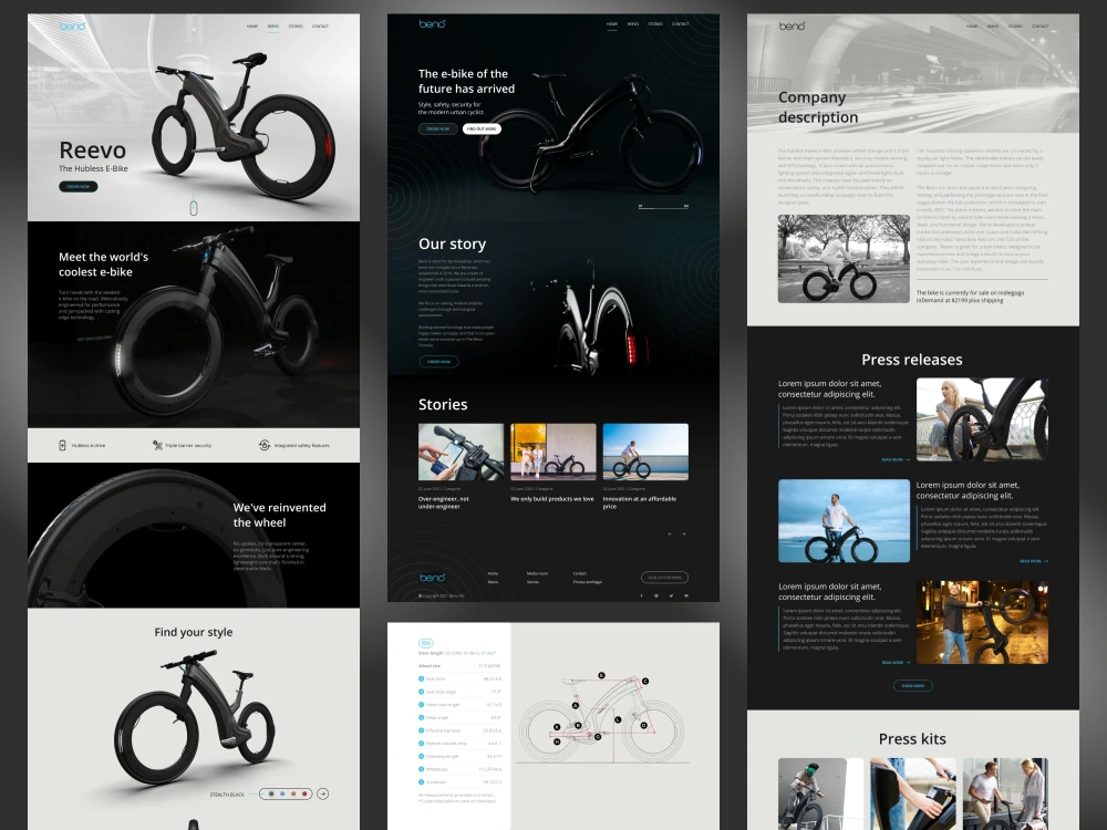 Responsive website UI/UX design, landing page designed in Figma | Upwork