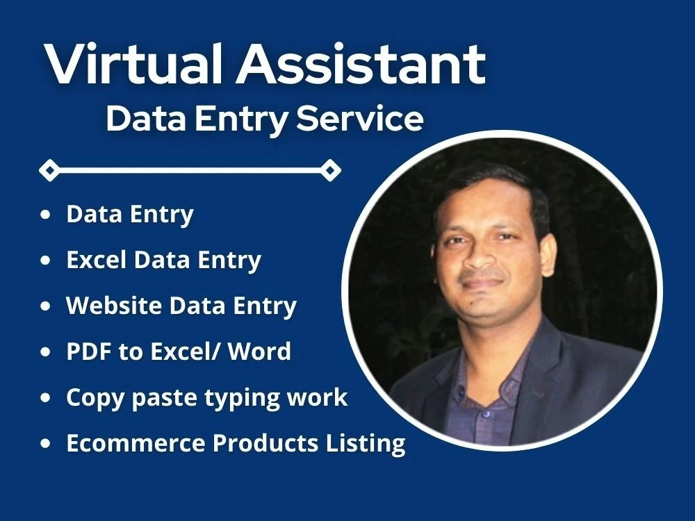 Data entry, web research, copy paste work | Upwork