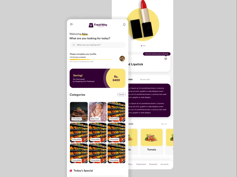 Amazing personalized UI designs just for your business | Upwork