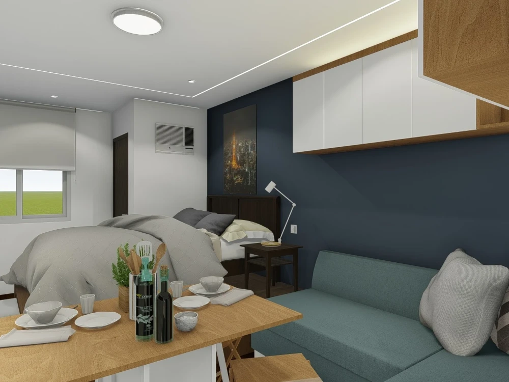 Beautiful interior design for your studio apartment | Upwork
