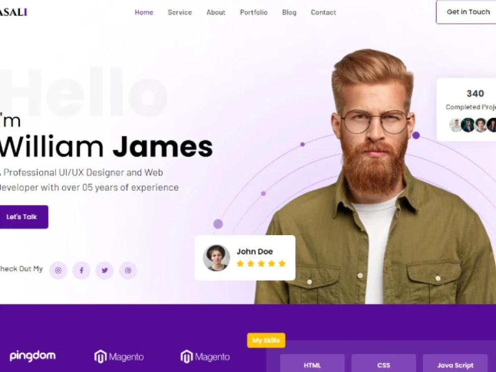 Responsive website with html , css , js , bootstrap | Upwork