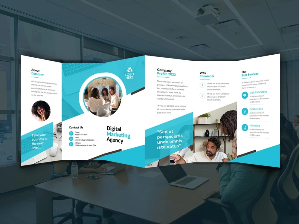 A Print Ready Professional Brochure Design | Upwork