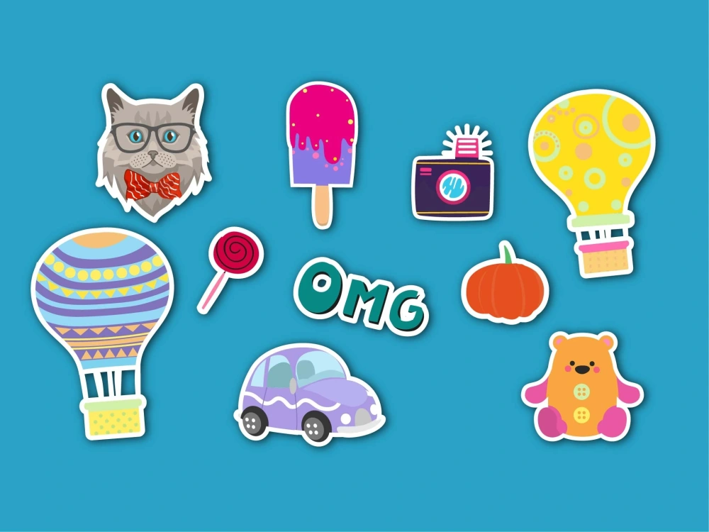 An amazing pack of sticker designs | Upwork