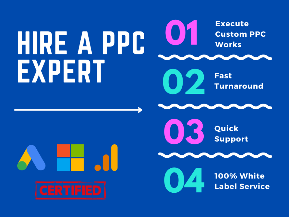 Certified PPC Expert for Google Ads, Facebook Ads, Microsoft Ads ...