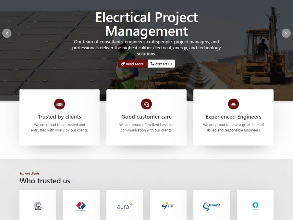 An amazing frontend and backend web application for your business | Upwork