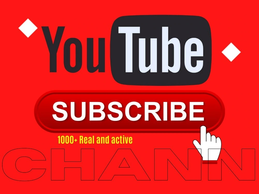 Non-Drop 1k+ YouTube Subscribers service For Your YouTube Channel | Upwork