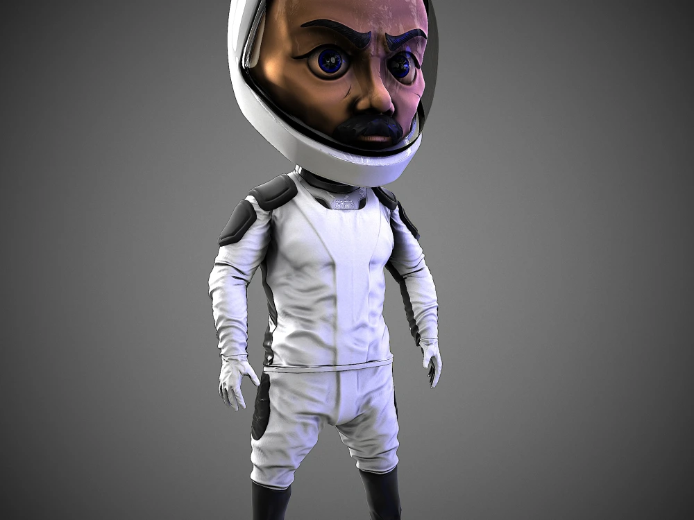 Stylized 3D character model | Upwork