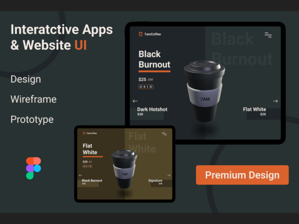 A professional and practical figma design as per your requirements ...