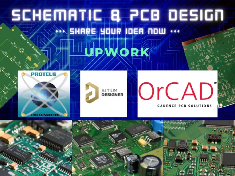 Circuit Schematic and PCB Design | Upwork