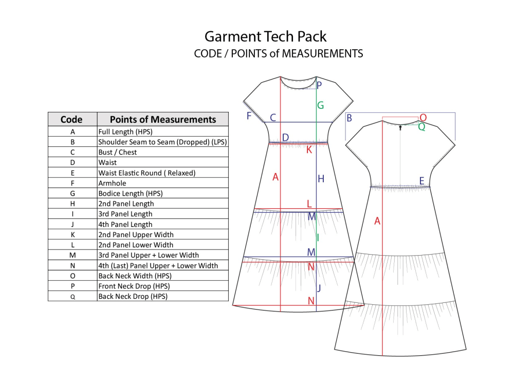 Technical Drawings, TECH PACKS, BOM, POM | Upwork