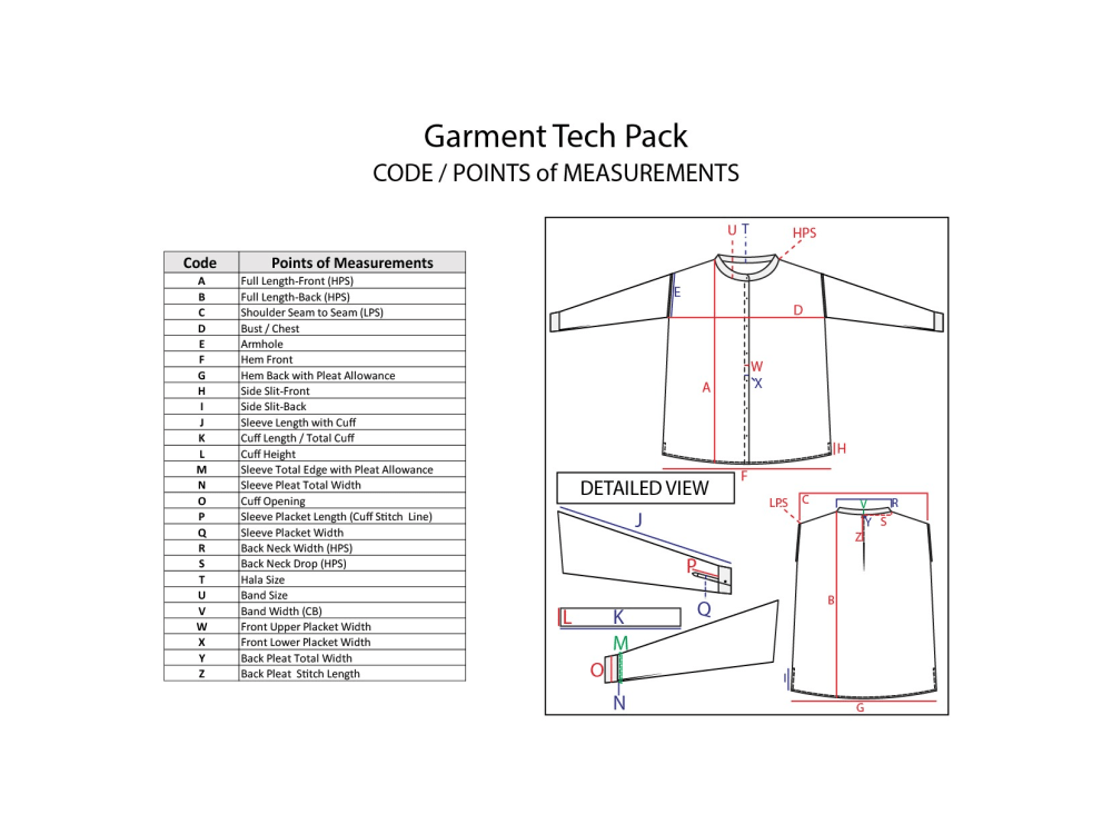 Technical Drawings, TECH PACKS, BOM, POM | Upwork