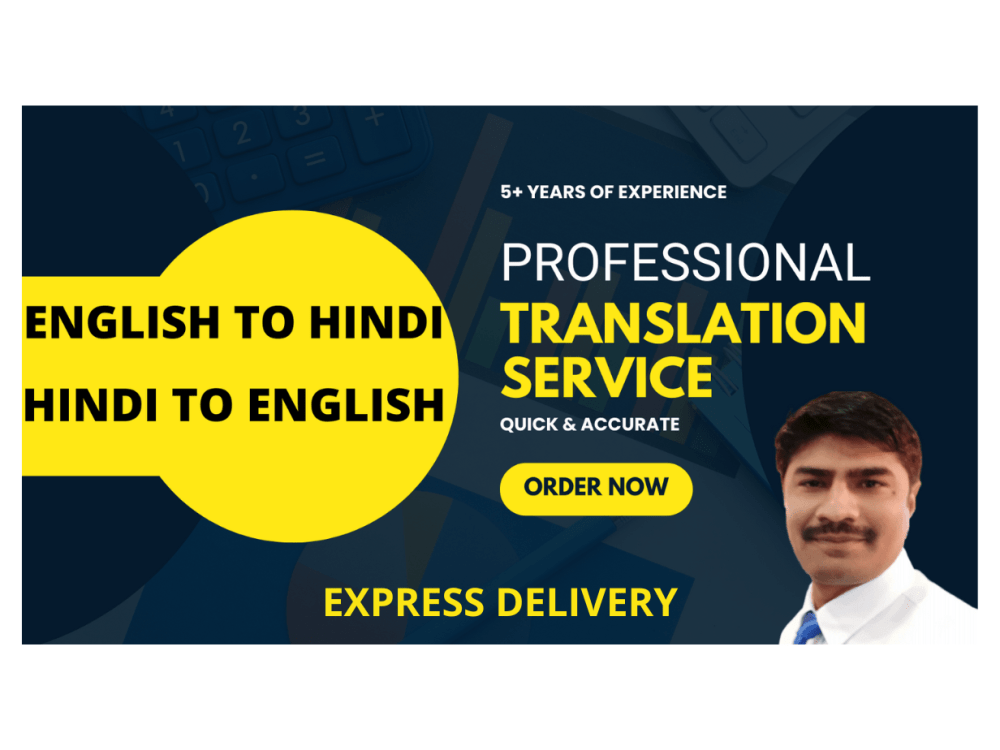 Manual Translation and Proofreading of English / Hindi with Native ...