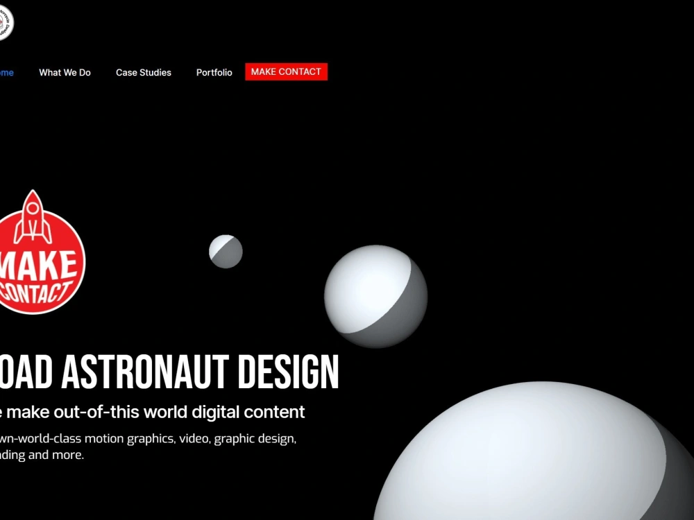 An impactful, interactive website built in Webflow | Upwork