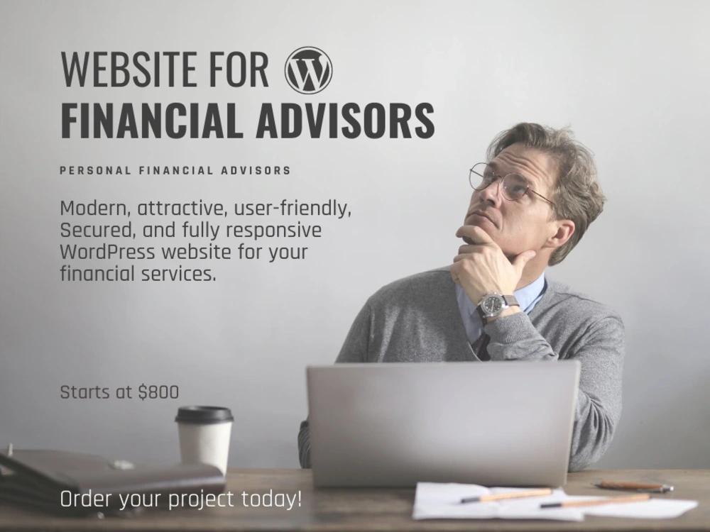 A fully functional WordPress website for your Financial Agency | Upwork