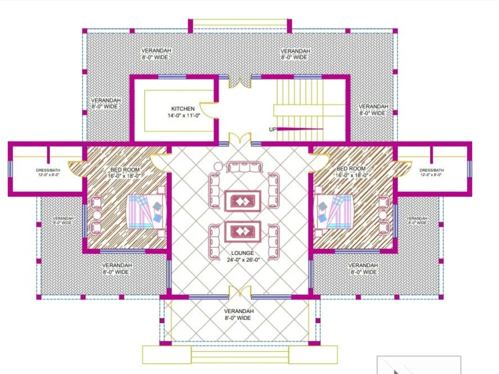 A Floor Plan with high-level Details. | Upwork