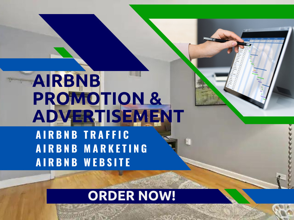 Airbnb promotion Airbnb marketing Airbnb traffic vrbo BDC | Upwork