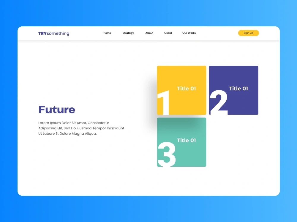 Cool website UI/UX design using Figma | Upwork