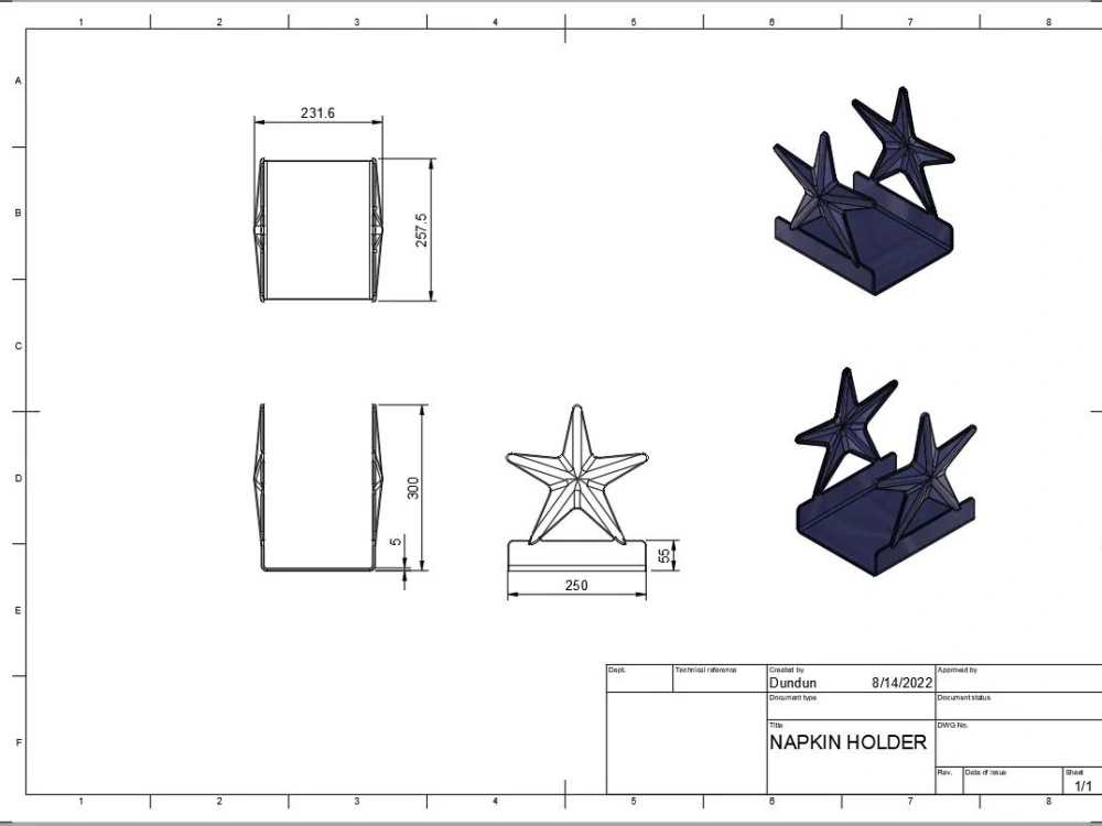 2D drawing for manufacturing | Upwork