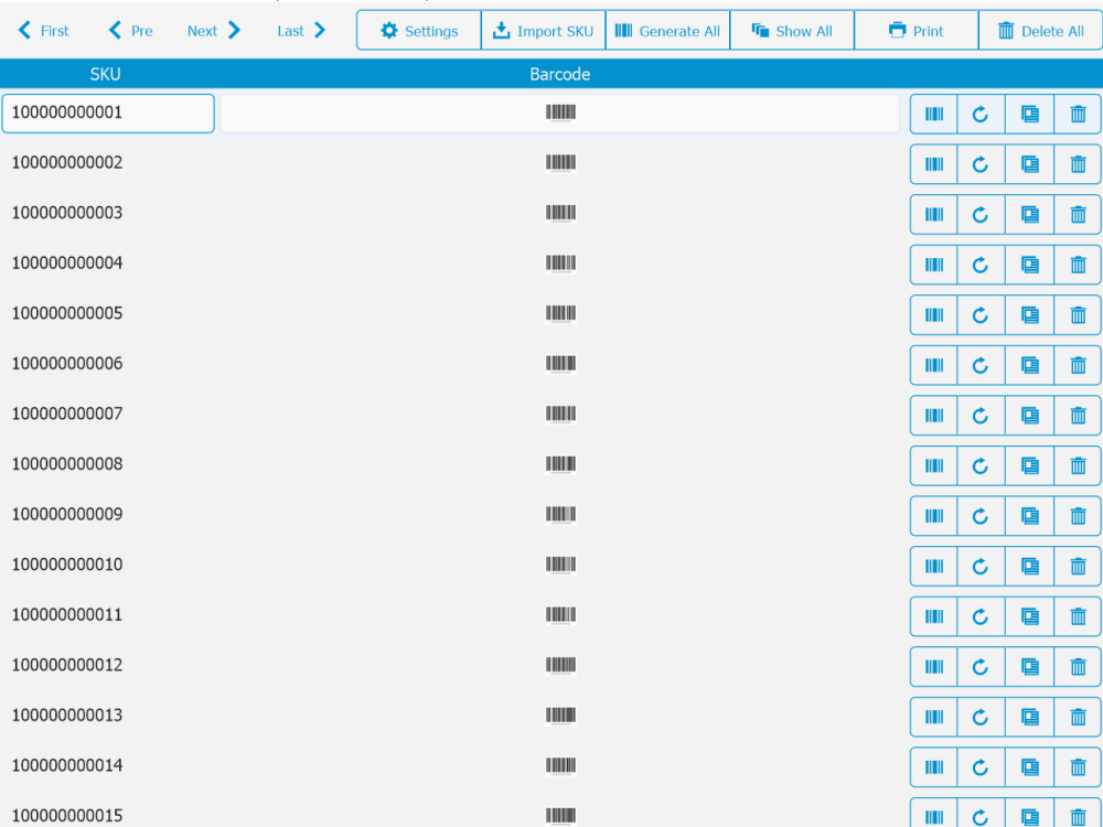 A Custom Desktop App in FileMaker to Create and Print Thousands of Barcodes | Upwork