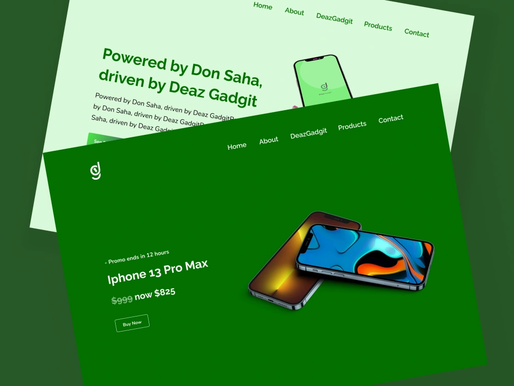 A modern UI design and good UX from a detailed research for your ...